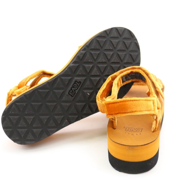 Teva | Shoes | Teva Flatform Universal Velvet Amber Sandals New | Poshmark